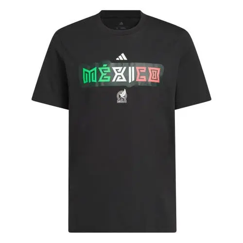 Adidas Mexico National Team Jersey Hook T-shirt - Black