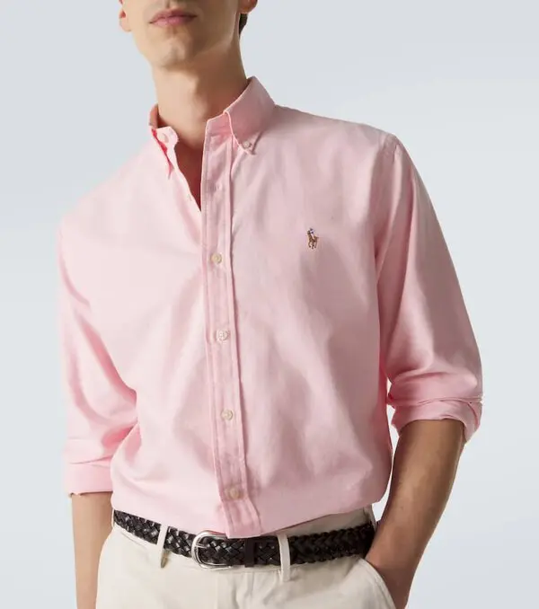 Polo Ralph Lauren Cotton Oxford Shirt - Pink