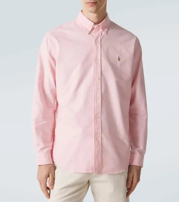 Polo Ralph Lauren Cotton Oxford Shirt - Pink