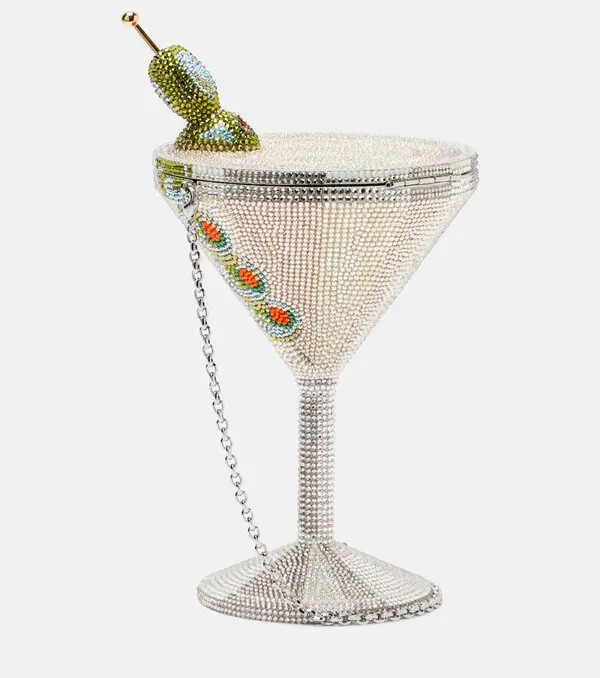 Judith Leiber Martini Crystal Clutch