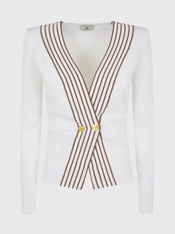 Elisabetta Franchi Top - Ivory