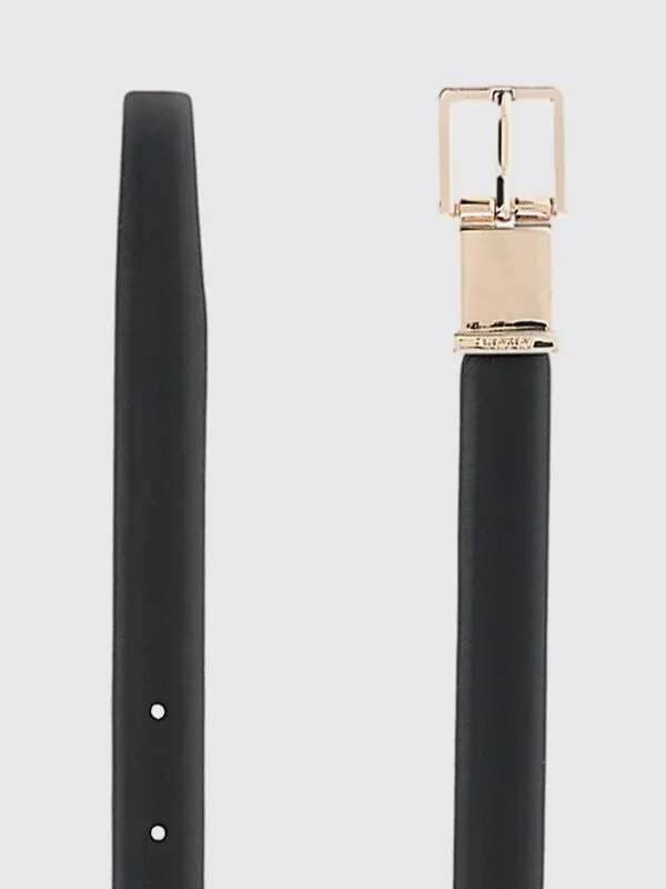 Max Mara Leather Belt - Black