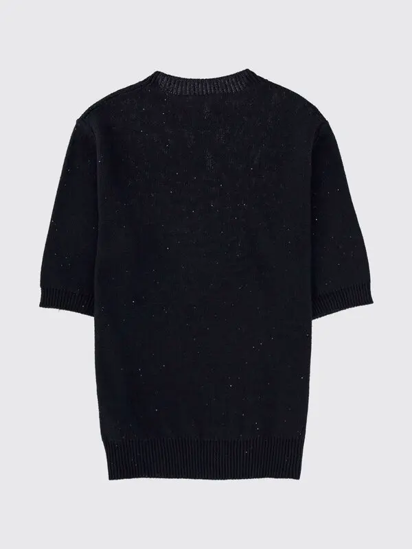Fabiana Filippi Embellished Knit Sweater - Blue