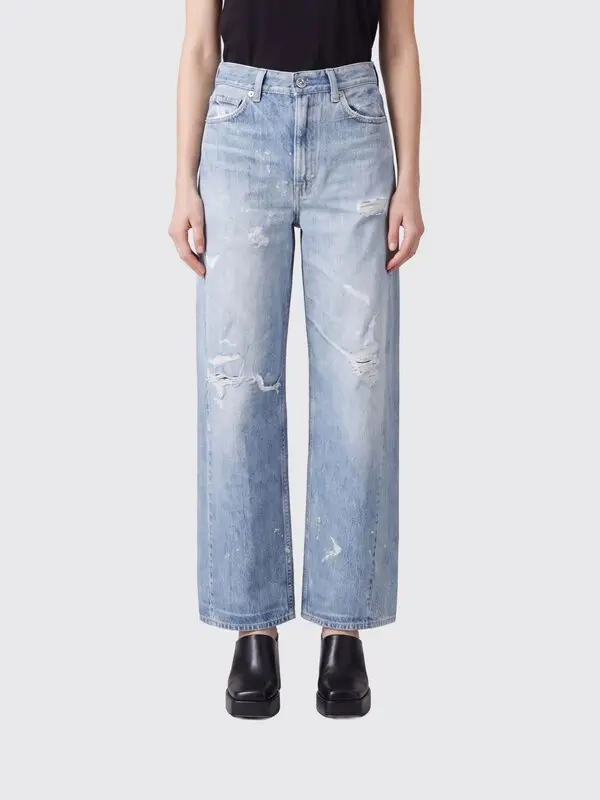 Our Legacy Full Cut Straight-leg Jeans With Trompe-l'œil Effect