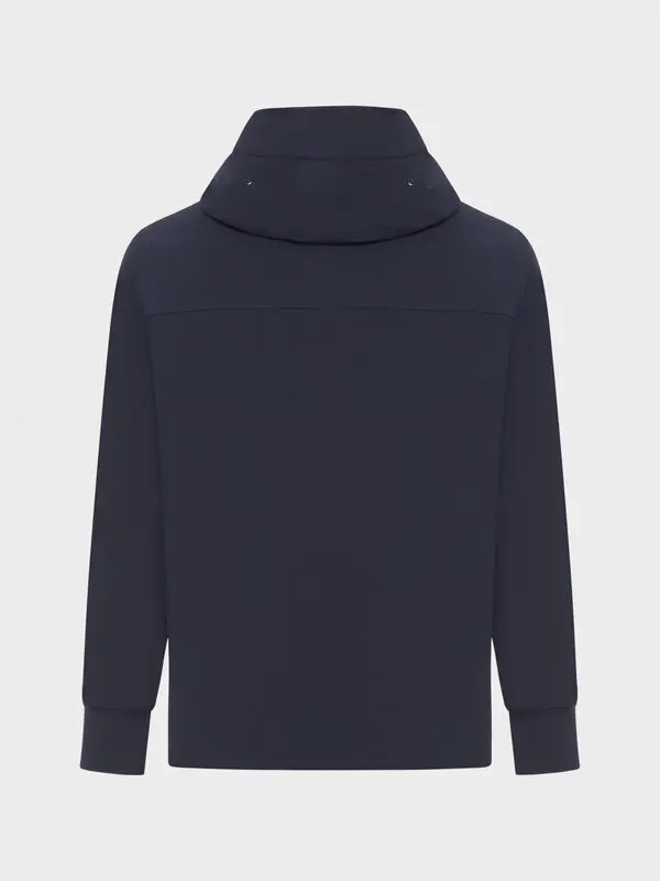 C.P. COMPANY Zip-up Hooded Jacket - Blue