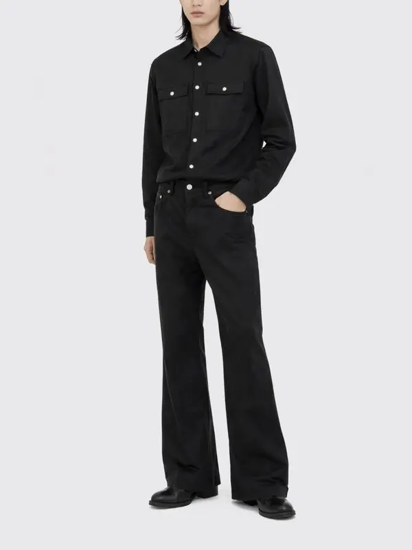 Rick Owens Wide Leg Jeans