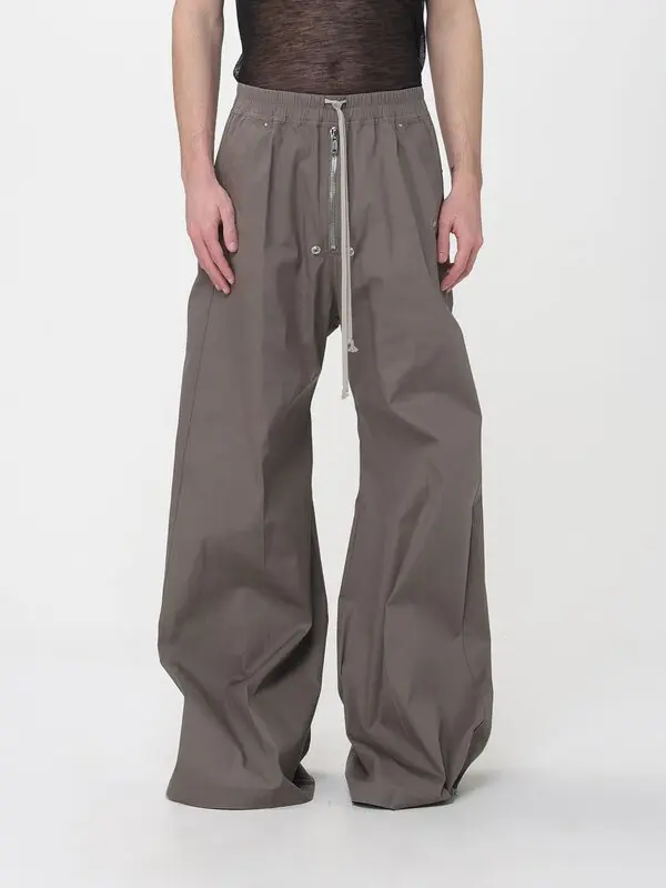 Rick Owens Wide Leg Trousers - Rust
