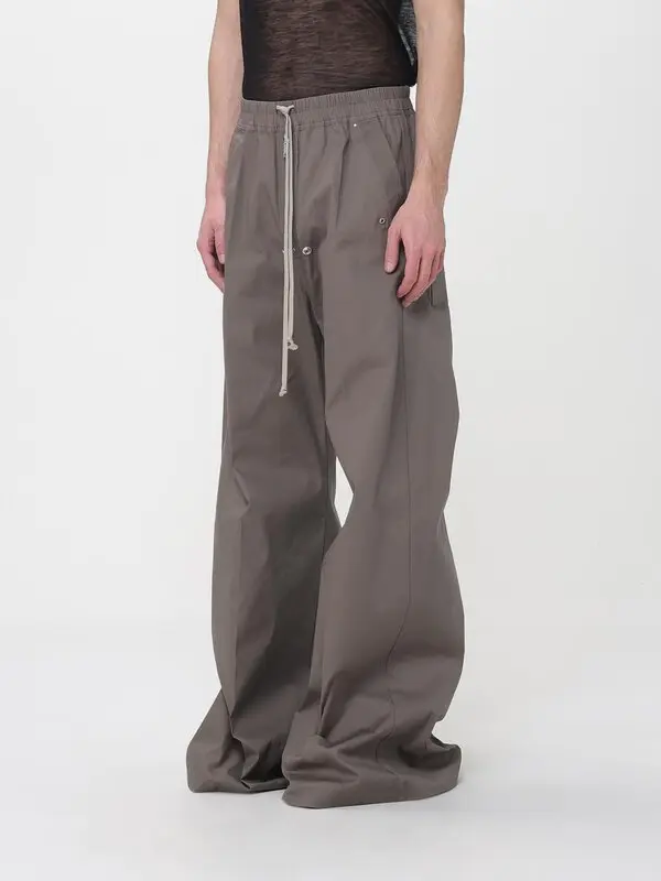 Rick Owens Wide Leg Trousers - Rust