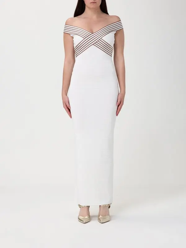 Elisabetta Franchi Dress - White