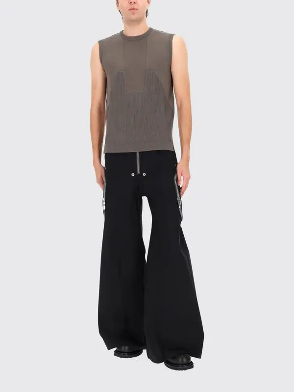 Rick Owens Sleeveless Knit Sweater - Brown