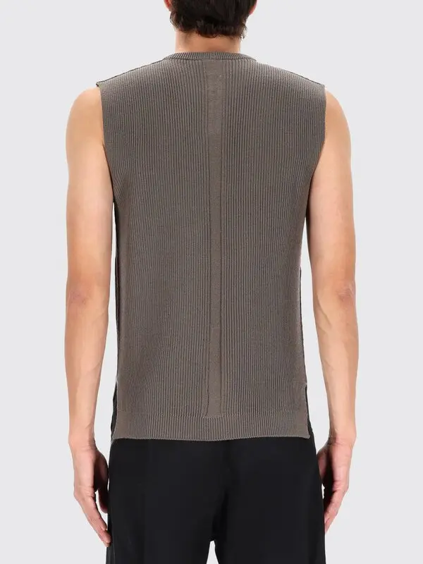 Rick Owens Sleeveless Knit Sweater - Brown