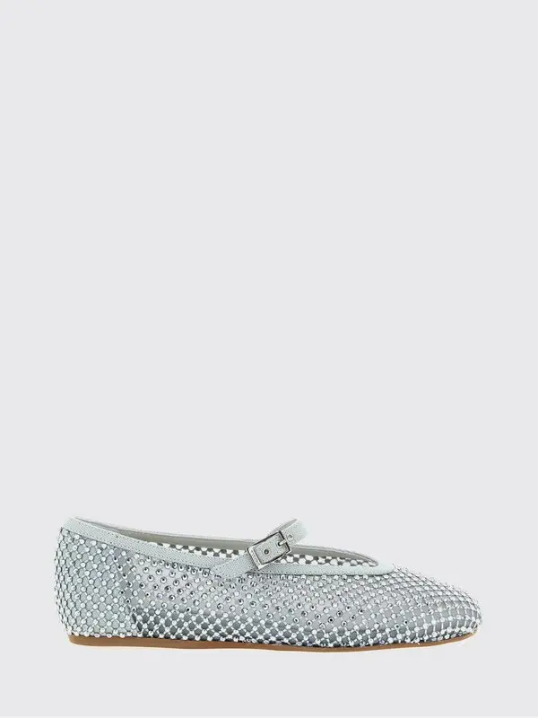 LE SILLA Embellished Ballet Flats - Silver