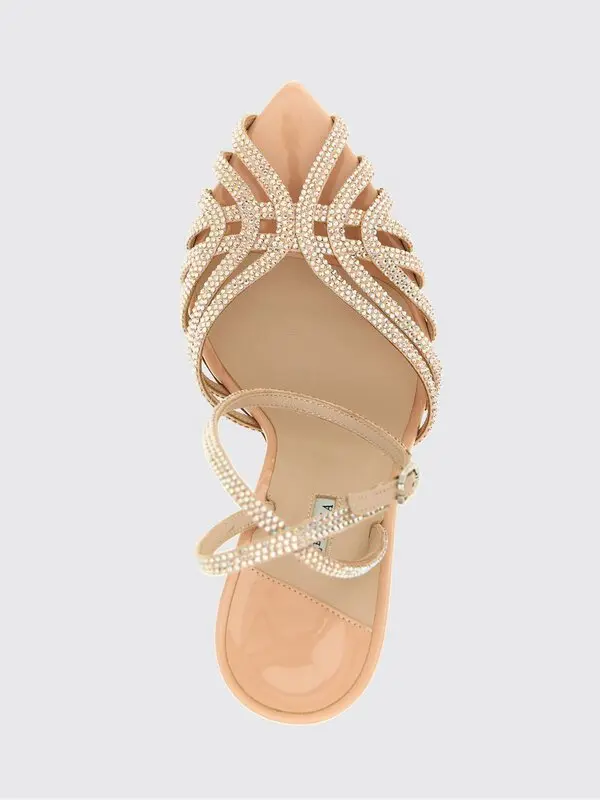 LE SILLA Embellished Stiletto Heeled Sandals - Pink