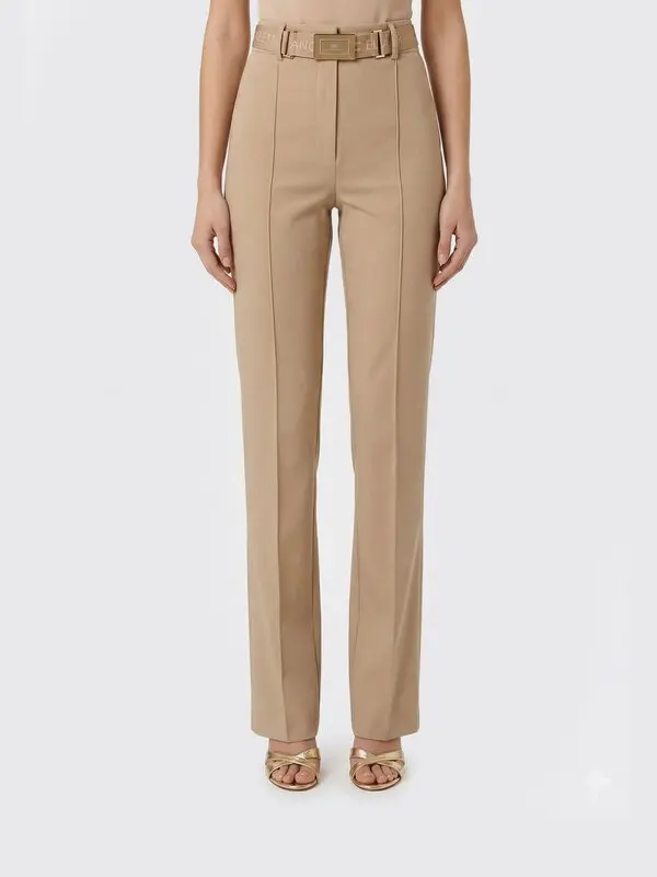 Elisabetta Franchi Trousers - Brown