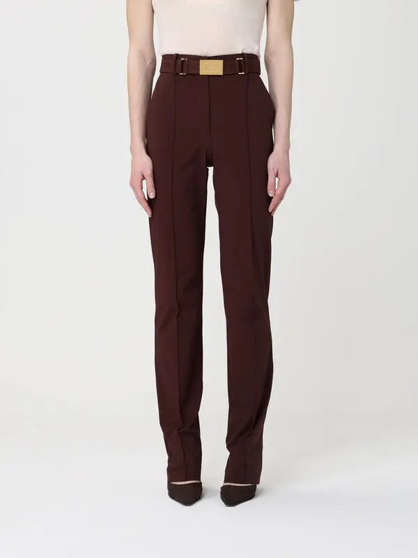 Elisabetta Franchi Trousers - Burnt