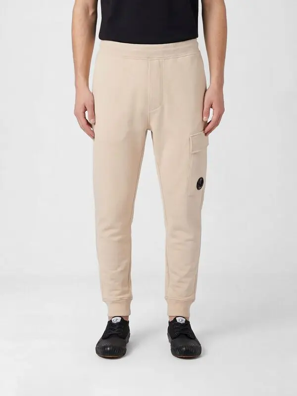 C.P. COMPANY Cargo Joggers With Lens Detail - Ice