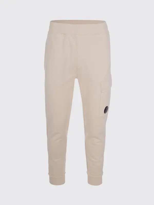 C.P. COMPANY Cargo Joggers With Lens Detail - Ice