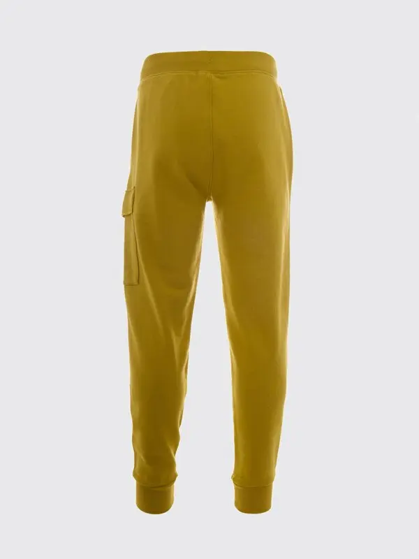 C.P. COMPANY Cargo Joggers With Lens Detail - Yellow