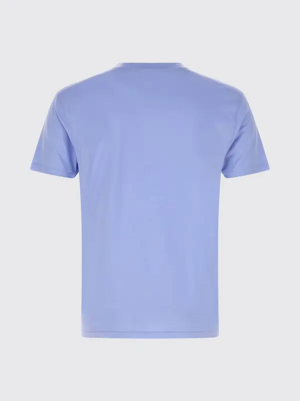 TOM FORD Crewneck Lyocell And Cotton Blend T-shirt - Blue 1