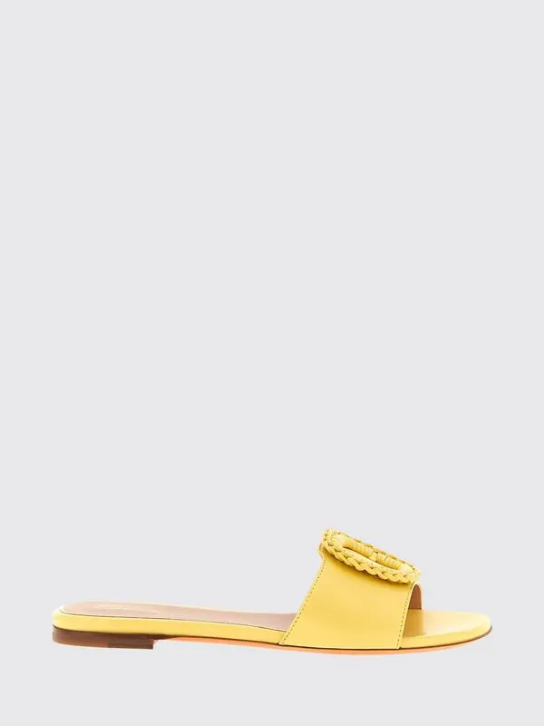 Santoni Heeled Sandal - Yellow