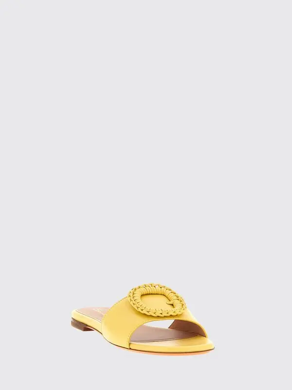 Santoni Heeled Sandal - Yellow