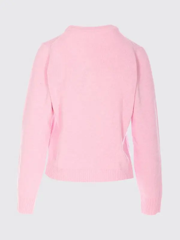 GANNI Graphic Knit Sweater - Pink