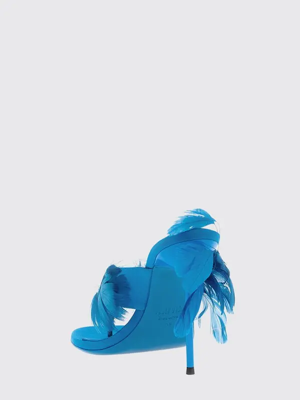 Paris Texas Heeled Sandal - Blue