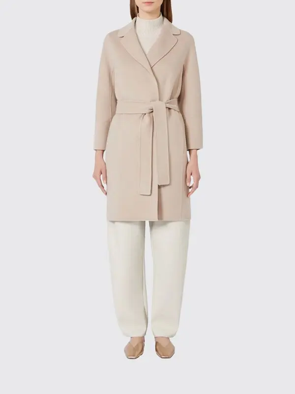 Max Mara Belted Coat - Beige