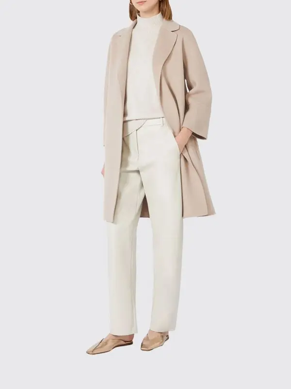 Max Mara Belted Coat - Beige