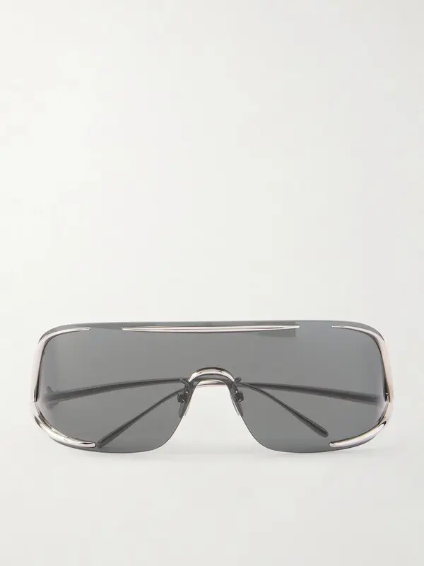 Loewe Signature D-frame Sunglasses - Silver