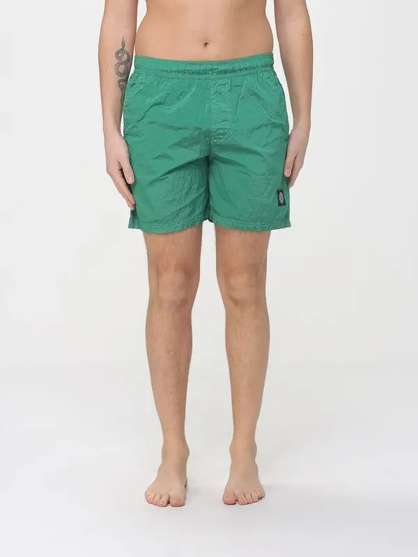 Stone Island Swimsuit - Acid Green