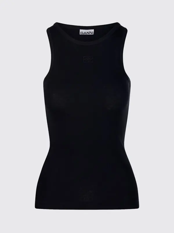 GANNI Top - Black