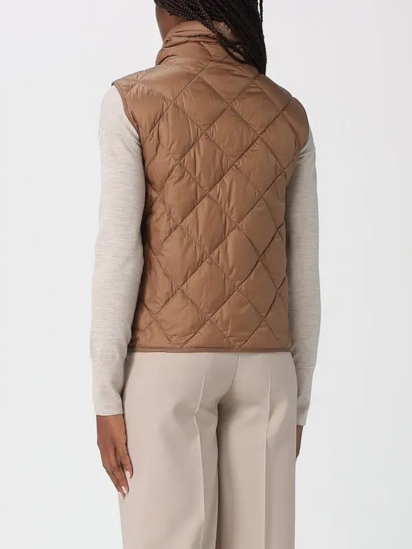 Max Mara Quilted Waistcoat - Beige