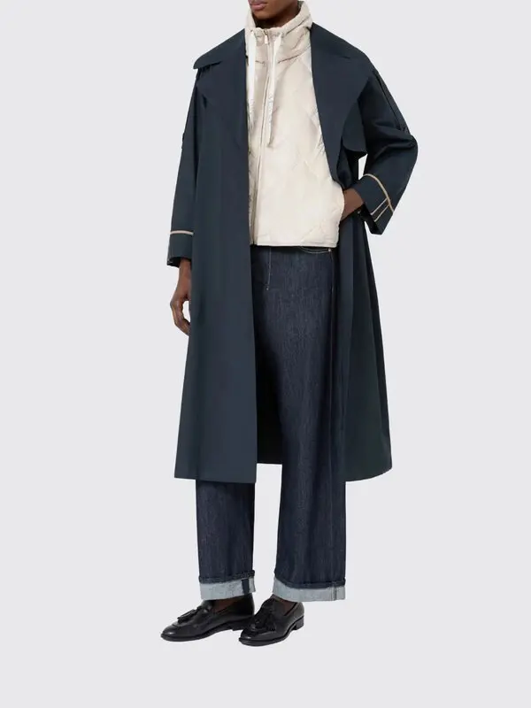 Max Mara Quilted Waistcoat - Sand