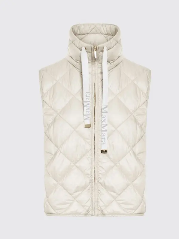 Max Mara Quilted Waistcoat - Sand