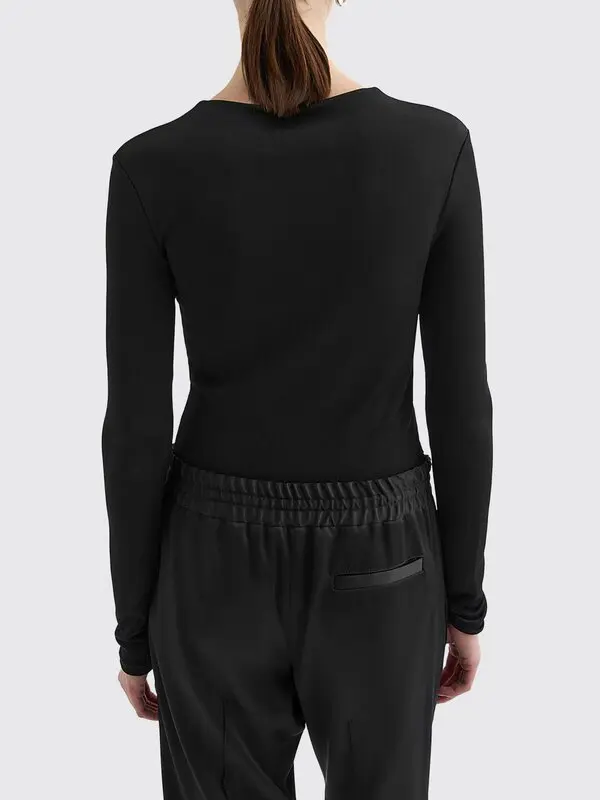 JIL SANDER Long Sleeve Sweater - Black