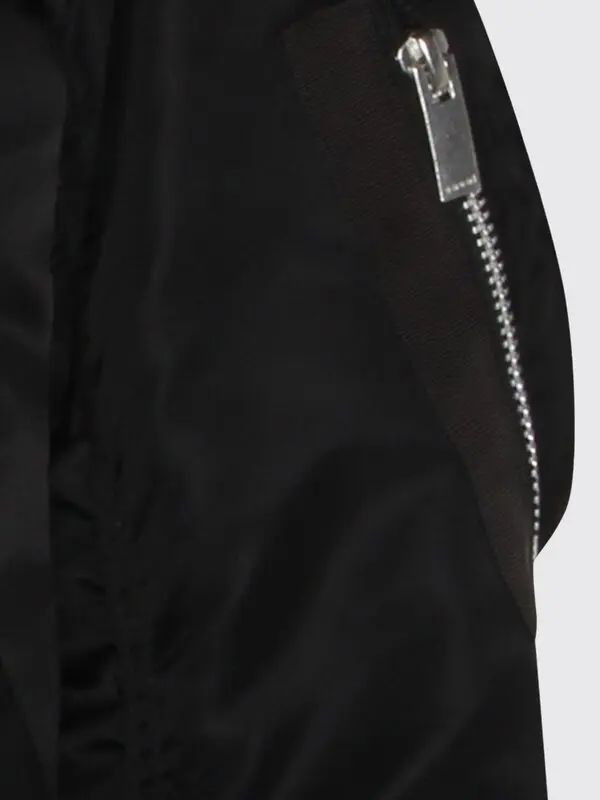 Sacai Nylon Bomber Jacket With Classic Collar