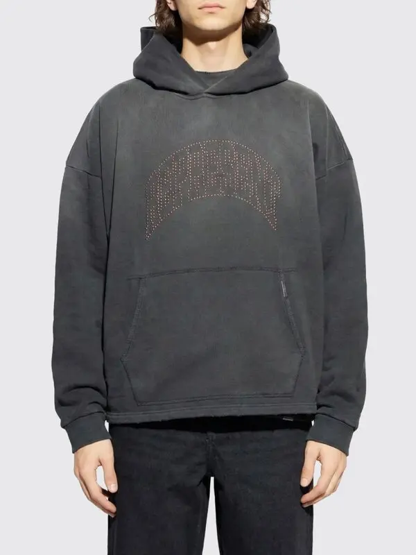 REPRESENT Logo Hoodie - Black
