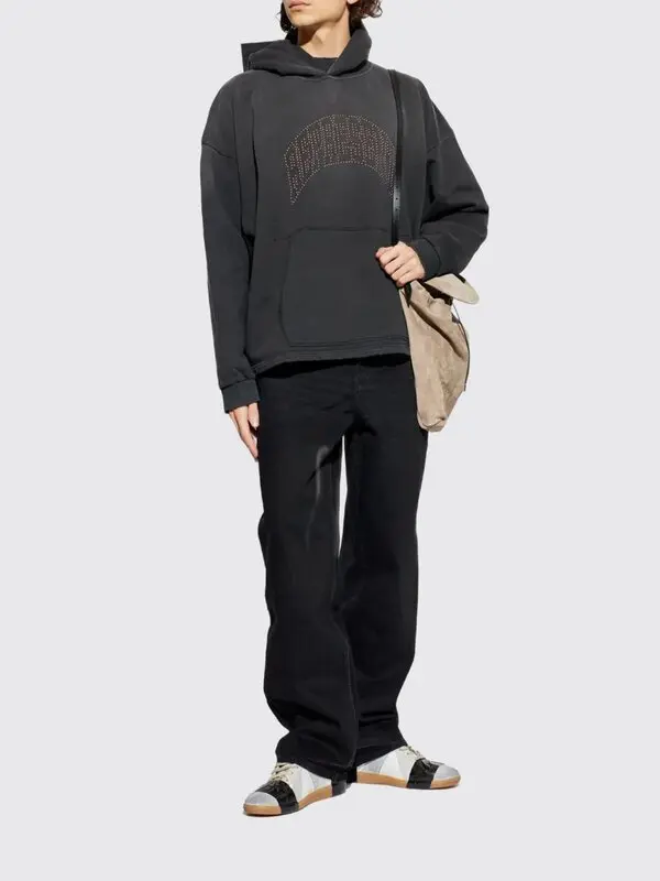 REPRESENT Logo Hoodie - Black