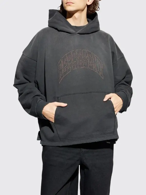 REPRESENT Logo Hoodie - Black