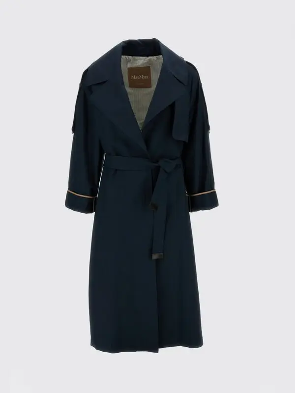 Max Mara Trench Coat - Blue