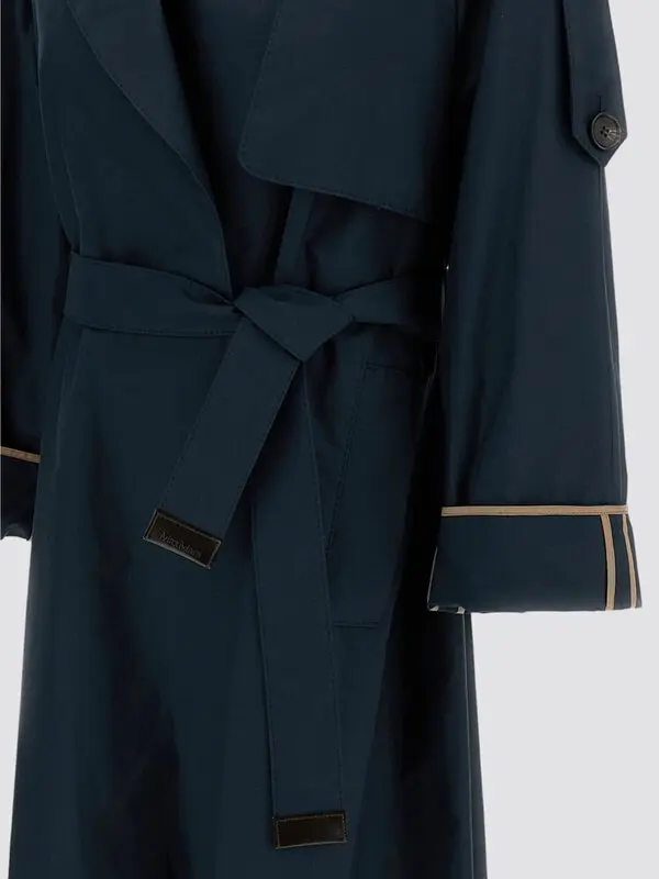 Max Mara Trench Coat - Blue