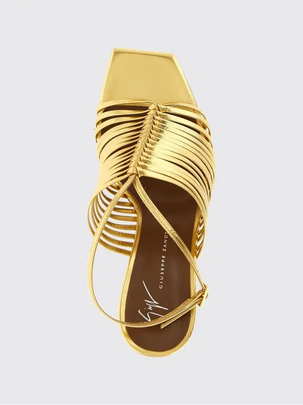 GIUSEPPE ZANOTTI Heeled Sandal - Gold