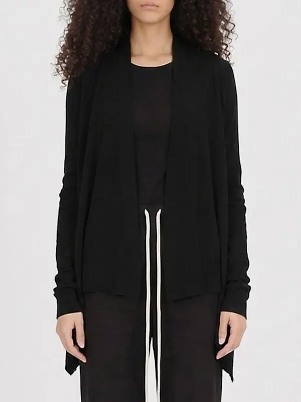 Rick Owens Draped Cardigan - Black