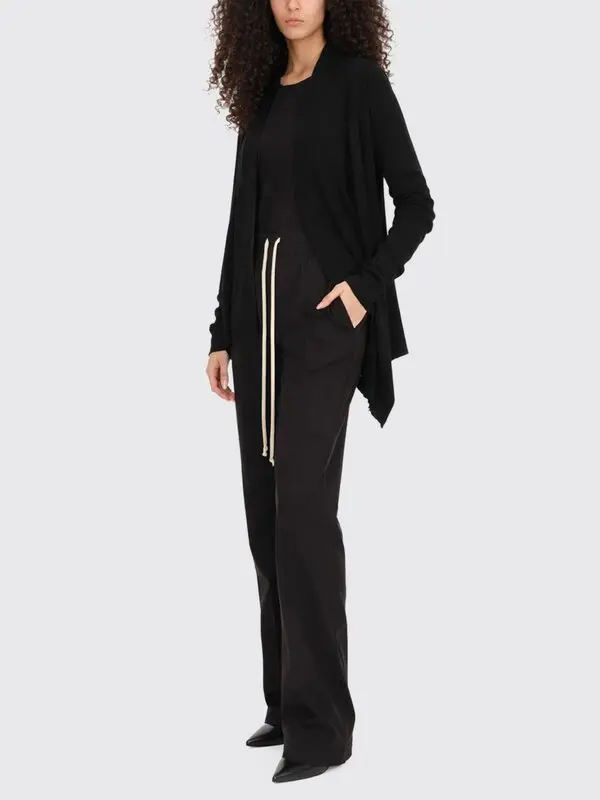 Rick Owens Draped Cardigan - Black