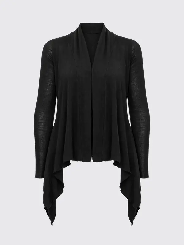Rick Owens Draped Cardigan - Black