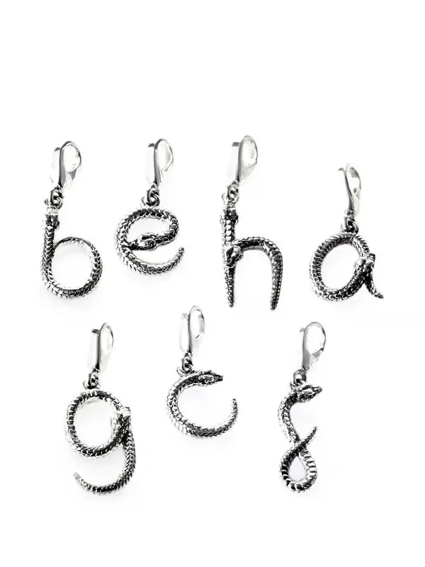 THEO FENNELL Sterling Alias Letter Pendant With Lobster Clasp