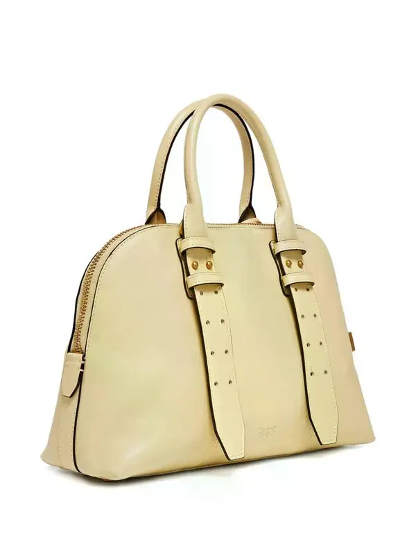 Pinko Medium Escape Leather Tote Bag
