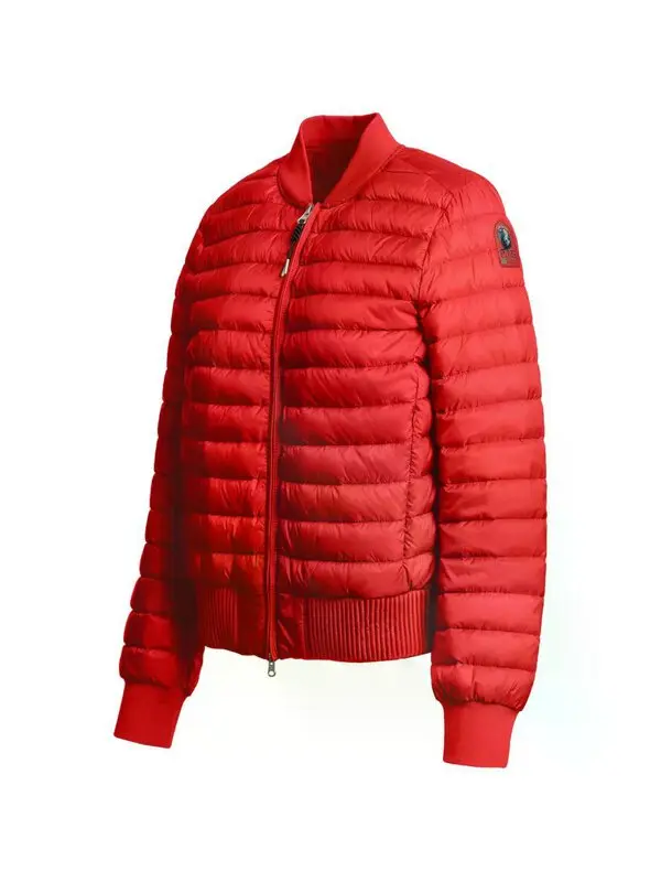 PARAJUMPERS Quilted Zip Jacket - Red