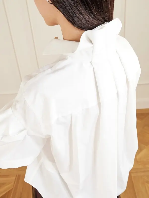 Sacai Poplin Shirt - Neutrals